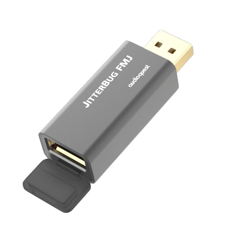 AUDIOQUEST JitterBug FMJ ( full metal jacket ) USB Data and Power Nois ...