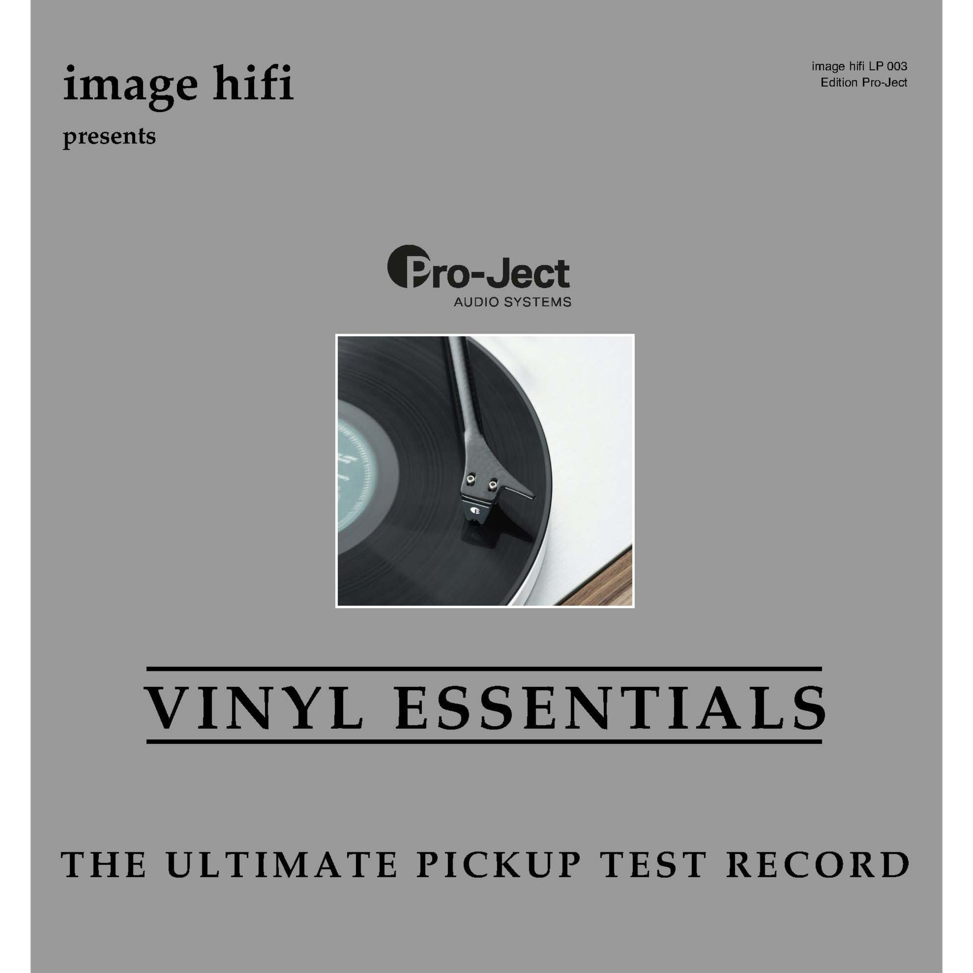 Pro-Ject Vinyl Essentials Calibration LP Record – Magnum Sound and Vision