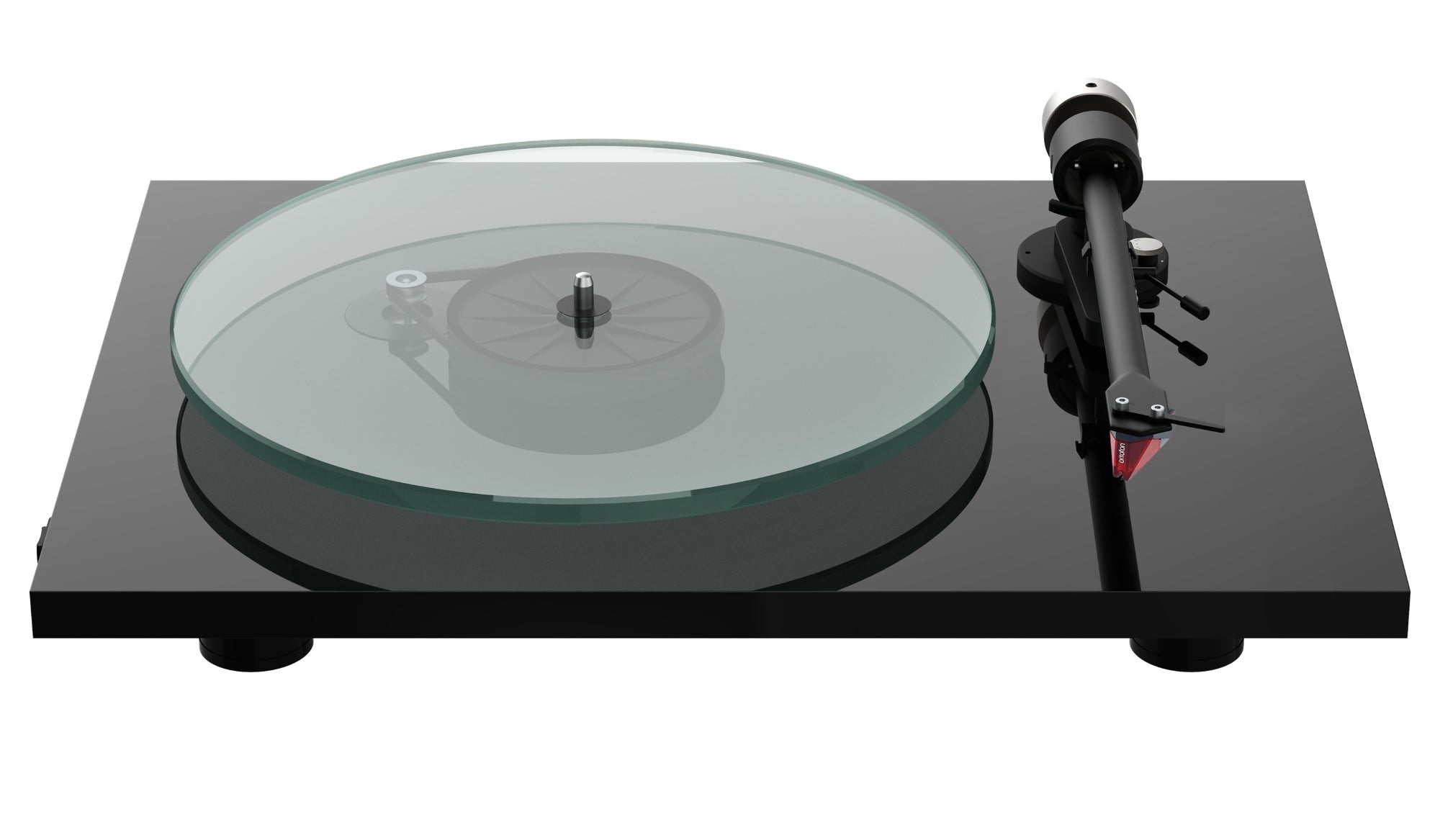 Pro-Ject T2 Super Phono Turntable with Ortofon 2M Red Cartridge ...